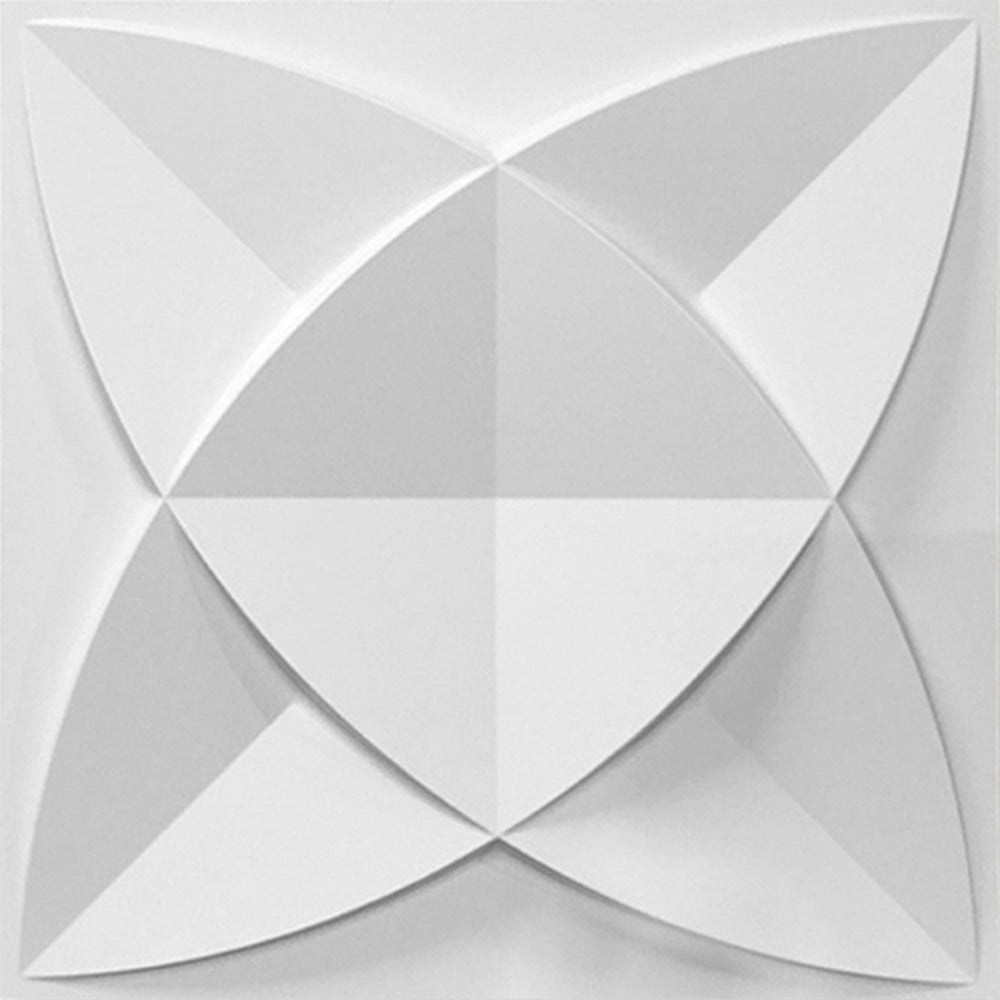 Flower Circle 3D PVC Wall Panel | Premium Materials | Best Home Decor