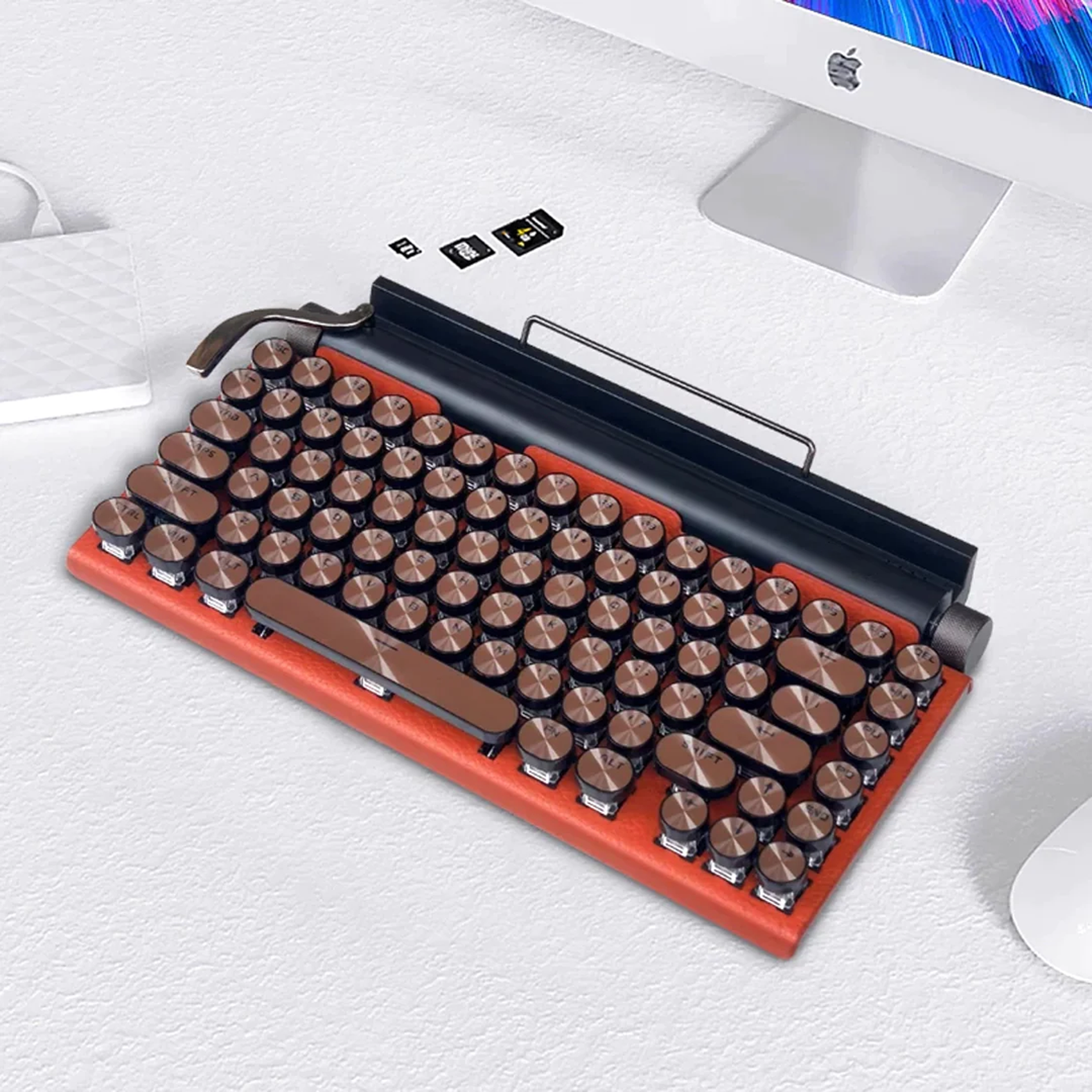 Retro Typewriter Keyboard | Premium Materials | Best Gift Choice