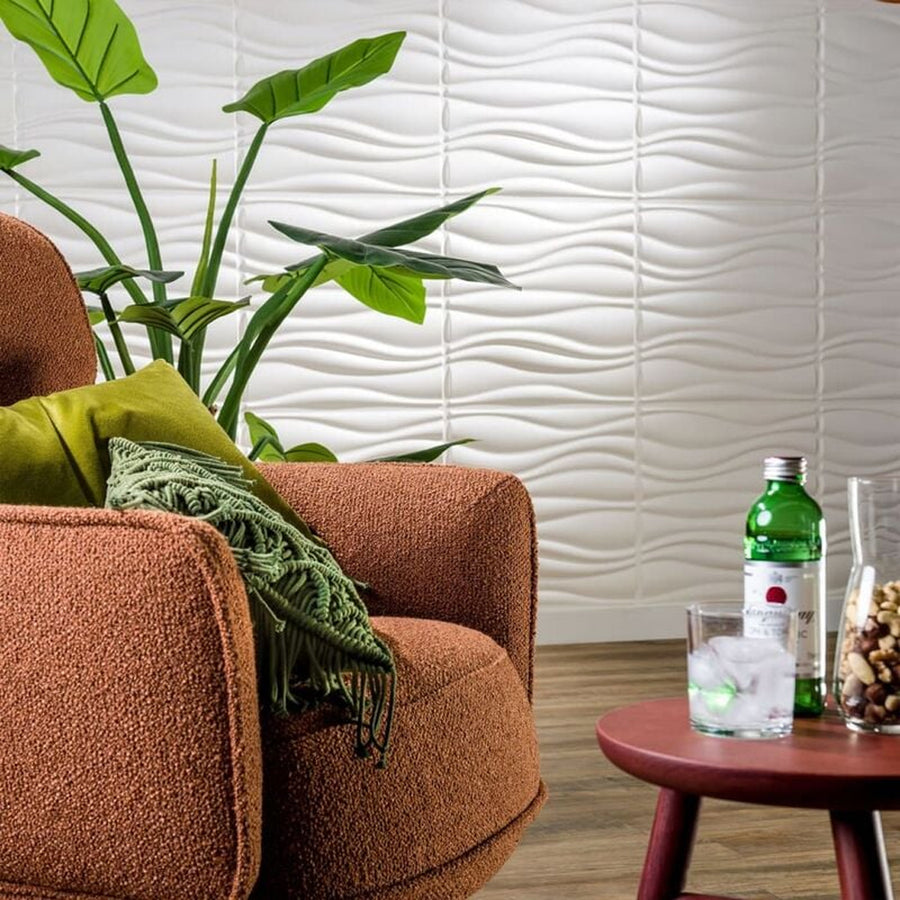 Waves 3D PVC Wall Panel | Premium Materials | Home Decor Choice