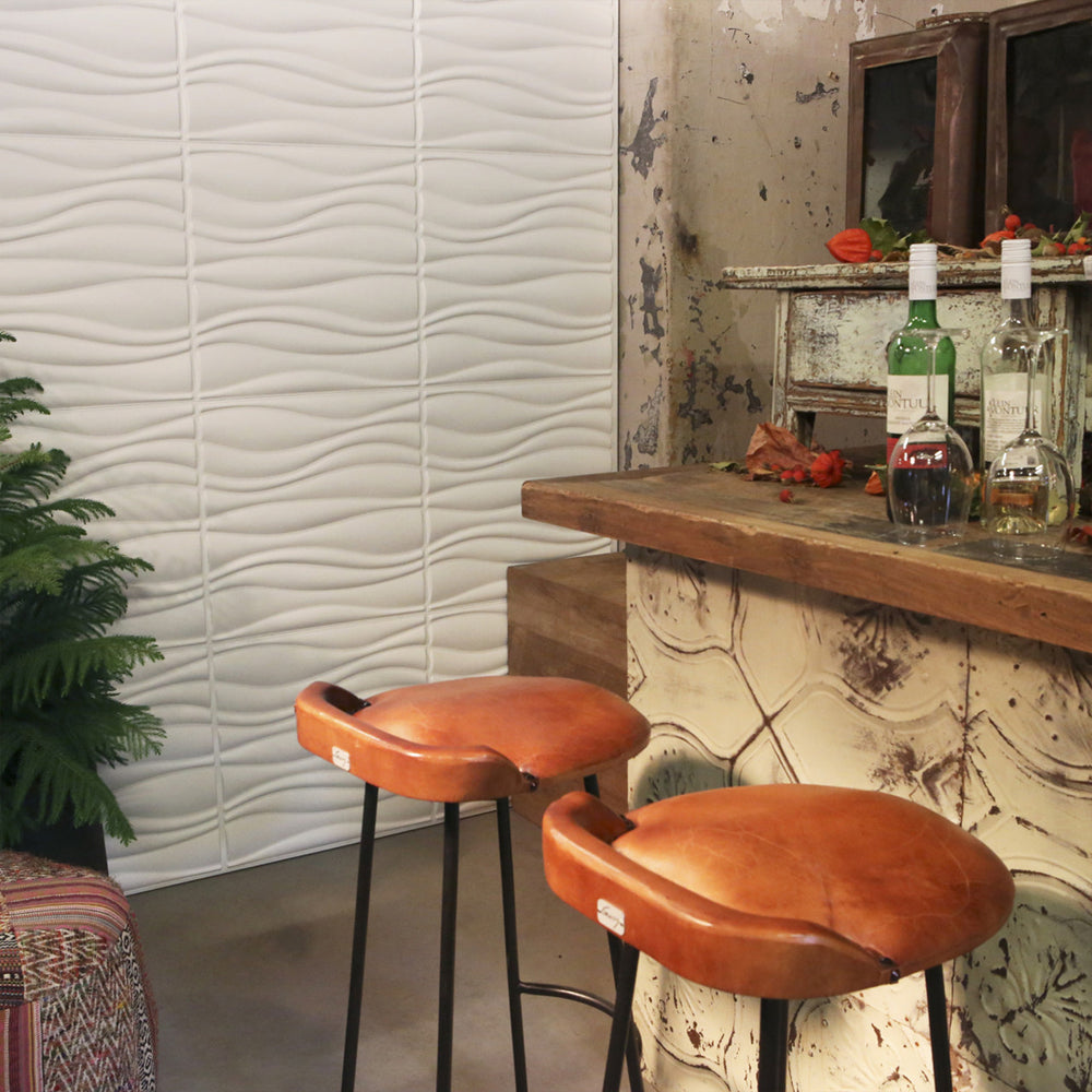Waves 3D PVC Wall Panel | Premium Materials | Home Decor Choice