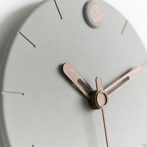 Home Rustic Wooden Wall Clock