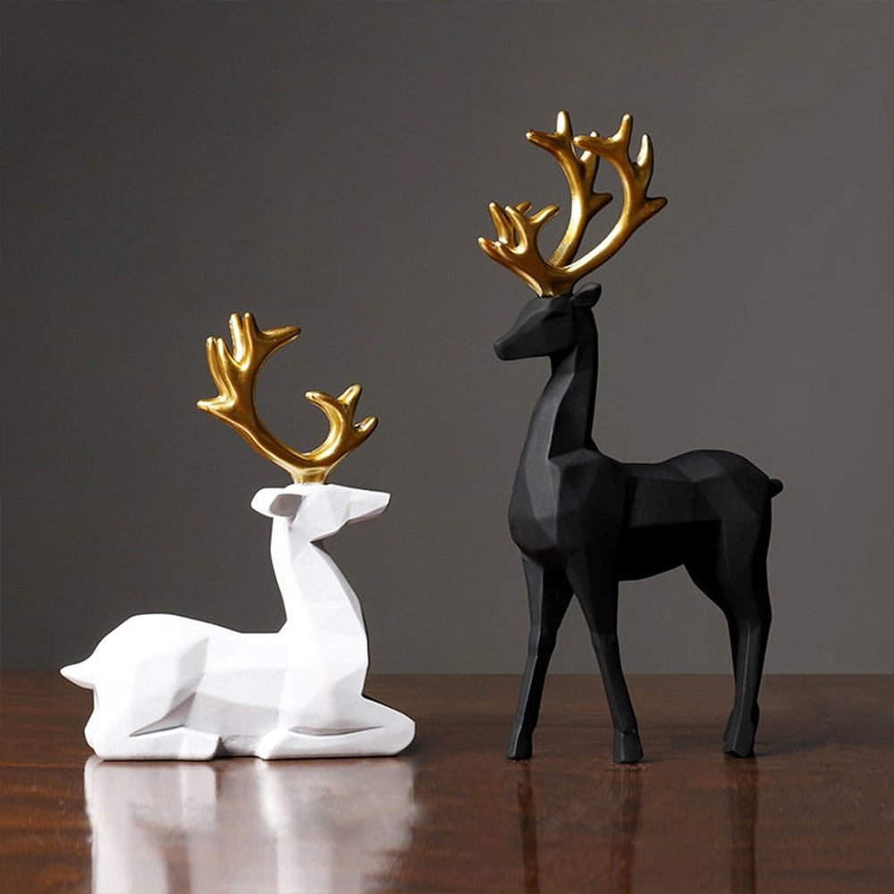 Christmas Reindeer Figurine | Premium Materials | Best Gift Choice