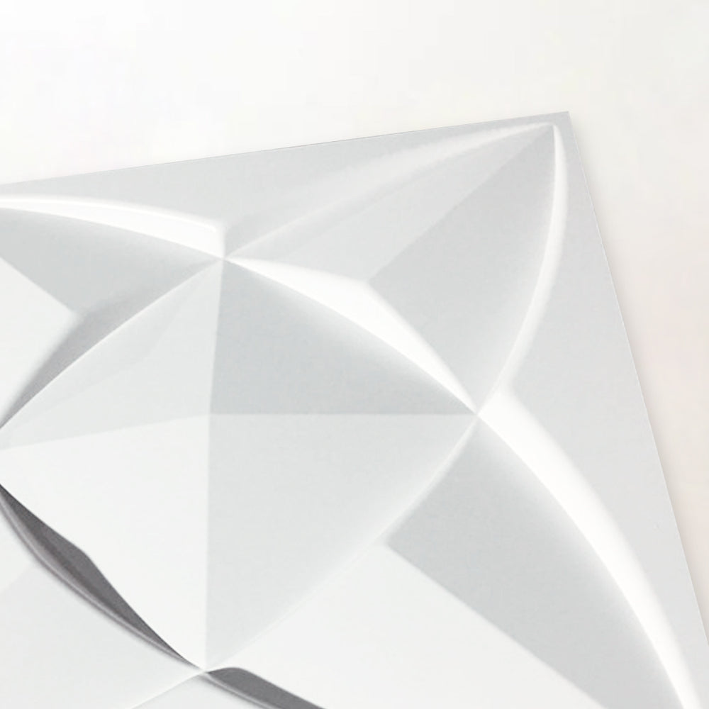 Flower Circle 3D PVC Wall Panel | Premium Materials | Best Home Decor