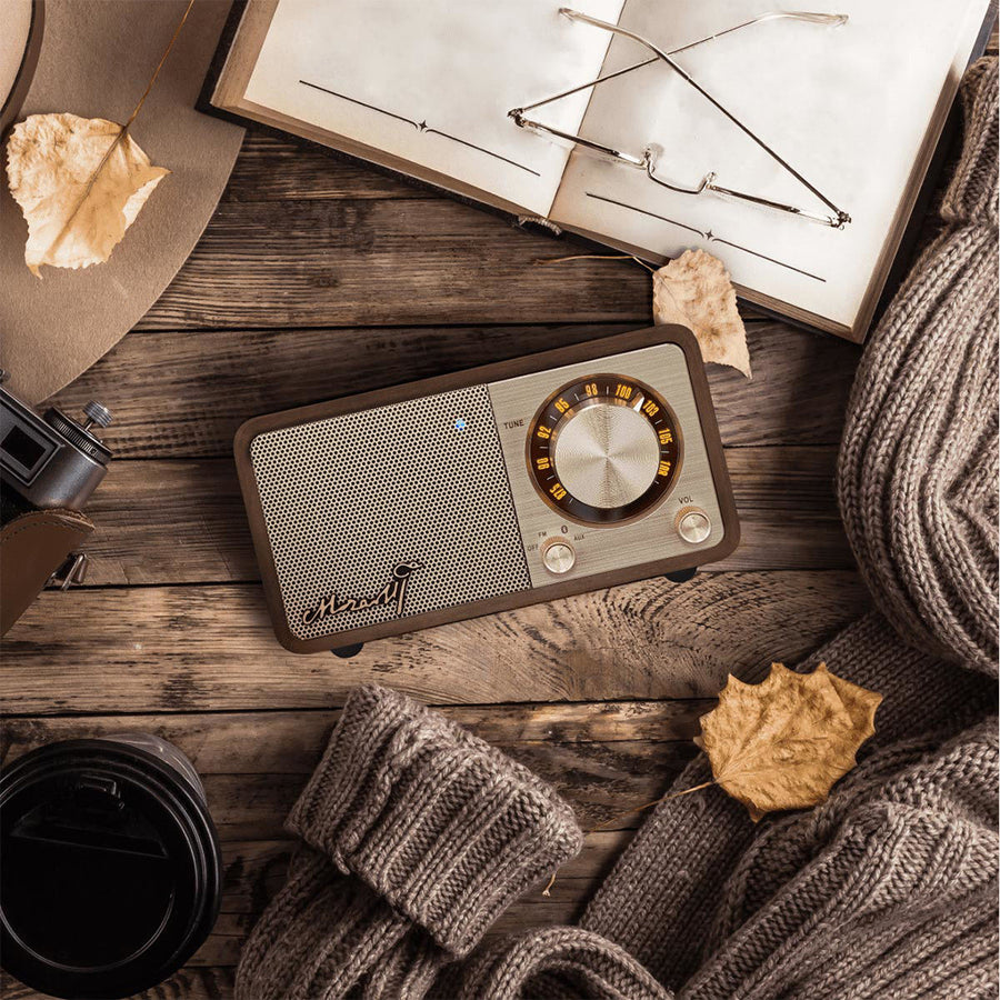 Retro Radio Soundbox Bluetooth | Premium Materials | Best Gift Choice