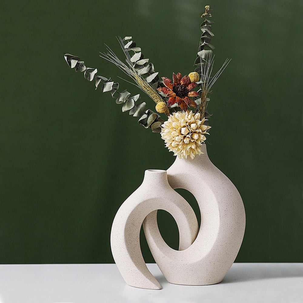 Nordic Ceramic Vase | Premium Materials | Best Gift Choice